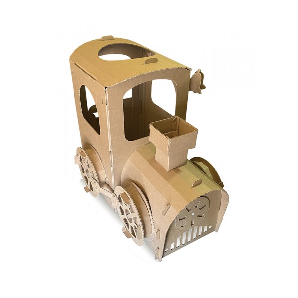 Tren de cartón grande | Mundo Cartón