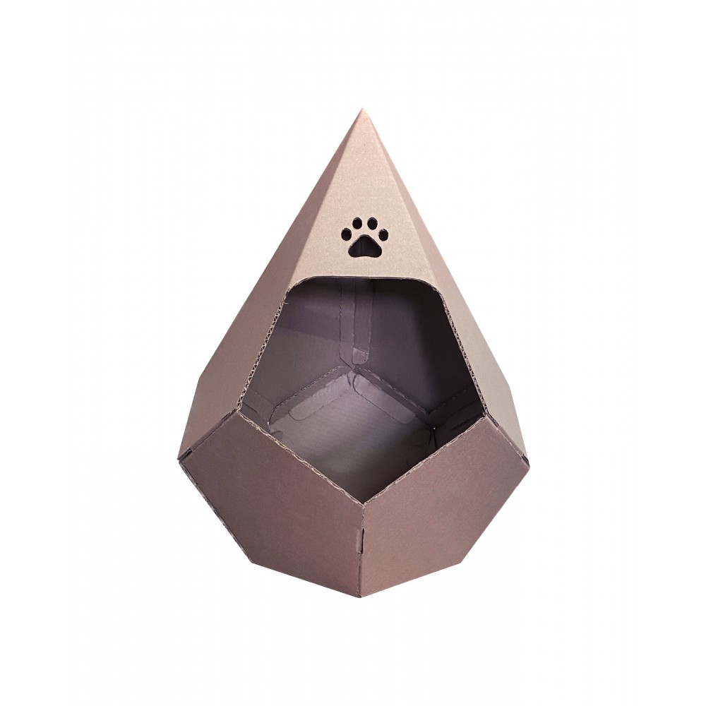 Casa para gatos de cartón - Iglú | Mundo Cartón