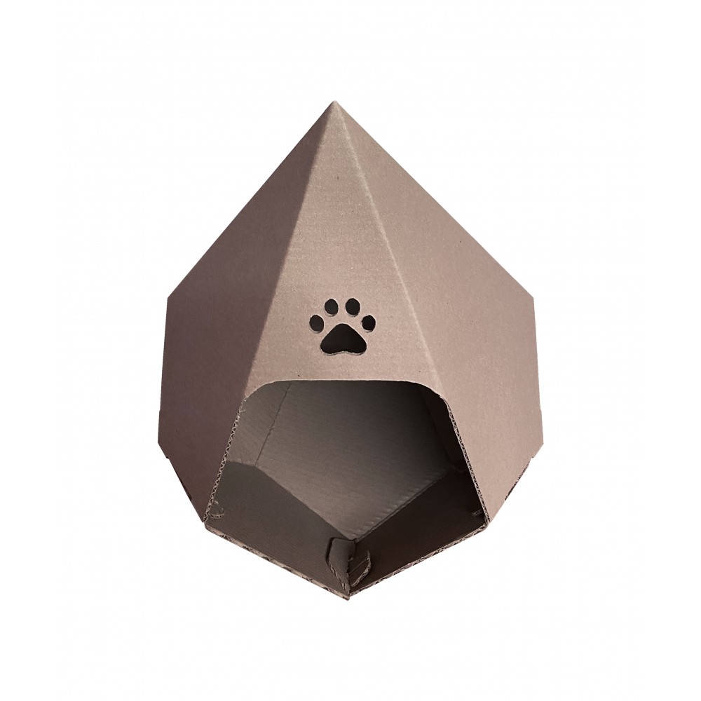 Casa para gatos de cartón - Iglú | Mundo Cartón