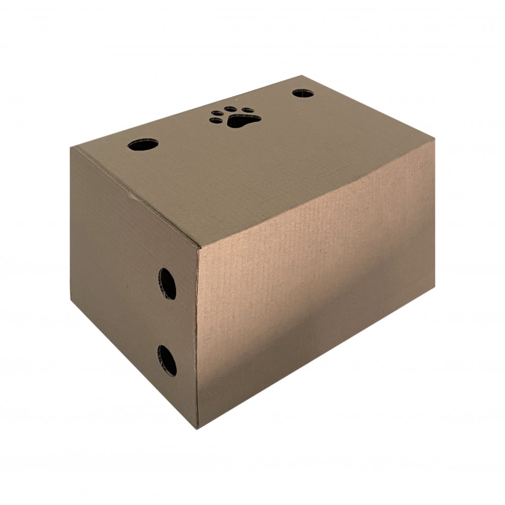 Casa para gatos de cartón - Pirámide | Mundo Cartón