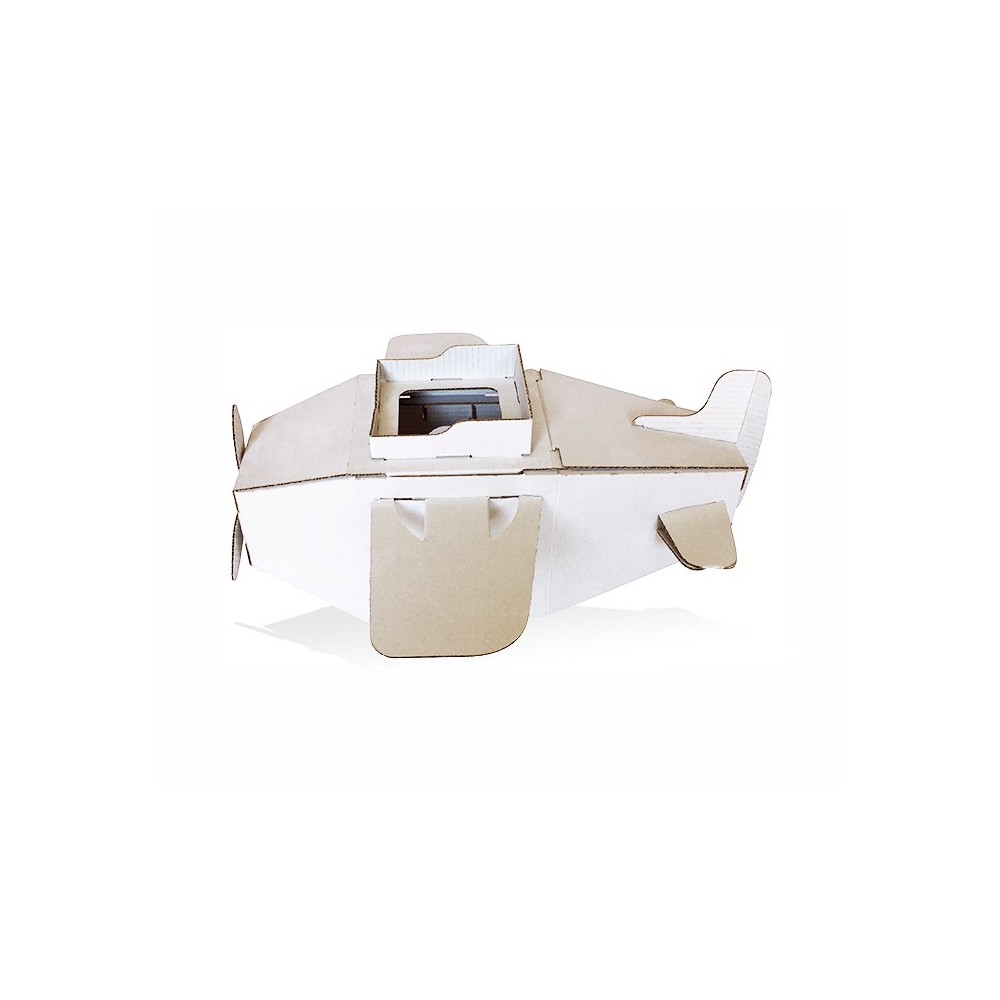 Avión de cartón pequeño | Mundo Cartón